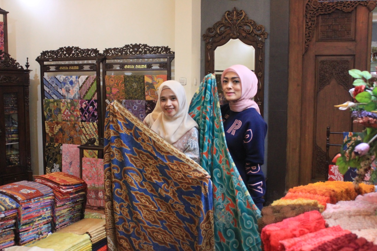 Jual Kain Batik Katun Motif Mega Mendung | Batik Salma