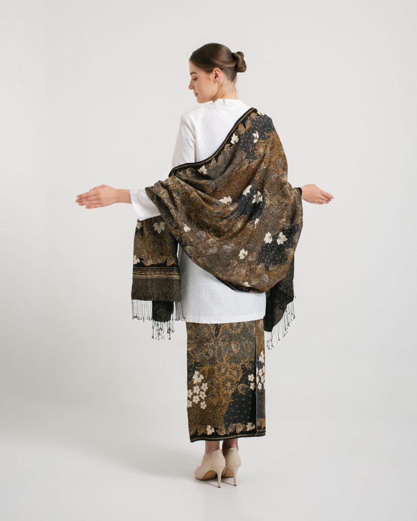 Jual Sarung Selendang Tenun Baron KPR T57 | Batik Salma