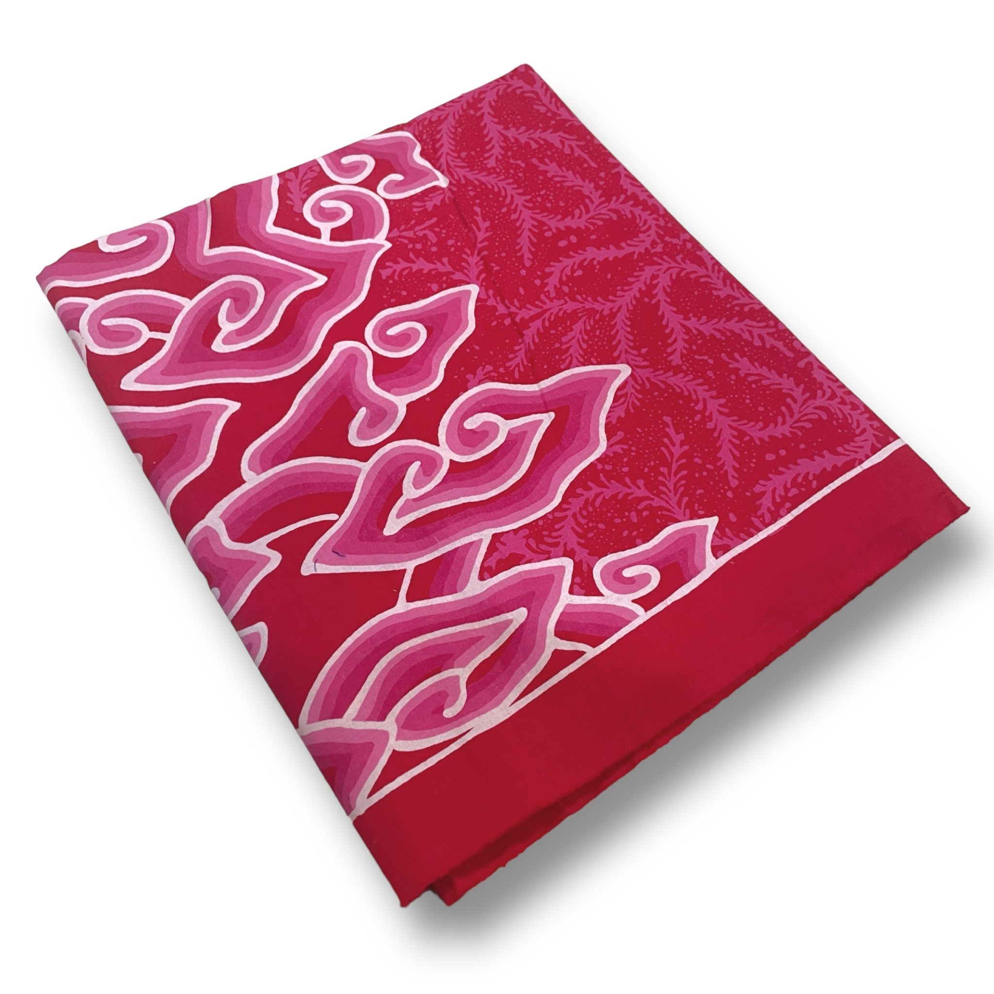 Jual Kain Batik Tulis Warna Merah Muda Mega Mendung Kombinasi | Batik Salma